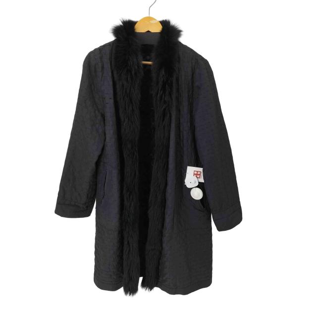 USED古着(ユーズドフルギ) ブルーフォックスファー ロングコート レディース import：L 【中古】【ブランド古着バズストア】