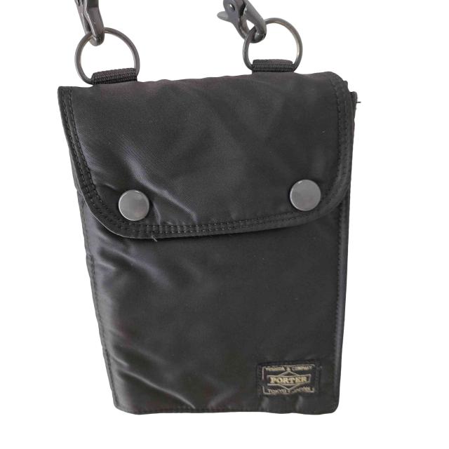 HEAD PORTER(ヘッドポーター) TANKER タンカー ウォレットポーチ パスポートケース トラベル ショルダー バッグ メンズ 表記無 【中古】【ブランド古着バズストア】