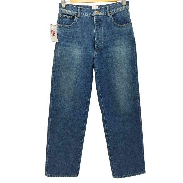 USED古着(ユーズドフルギ) {{bisown}} ボタンフライワイドデニムパンツ レディース  2【中古】【ブランド古着バズストア】