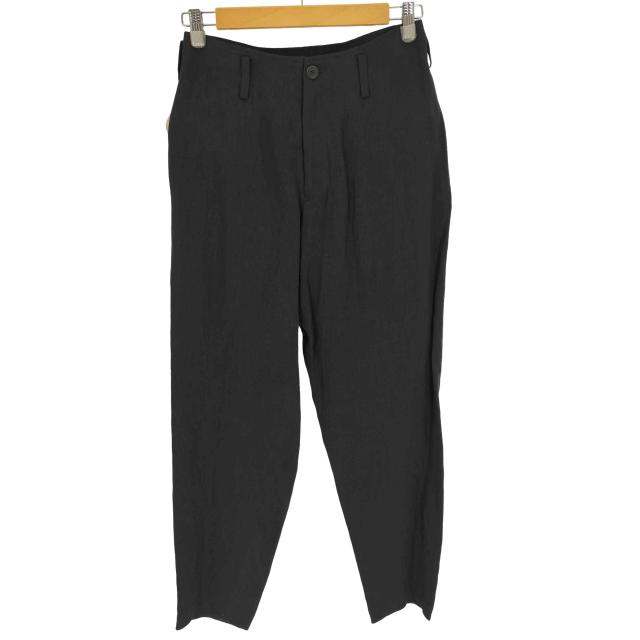 Yohji Yamamoto(ヨウジヤマモト) 24SS HIGH TWISTED GABARDINE LOW-RISE BASIC PANTS ハイ ツイスト ギャバジン ローライズ ベーシック パンツ レディース【中古】【ブランド古着バズストア】