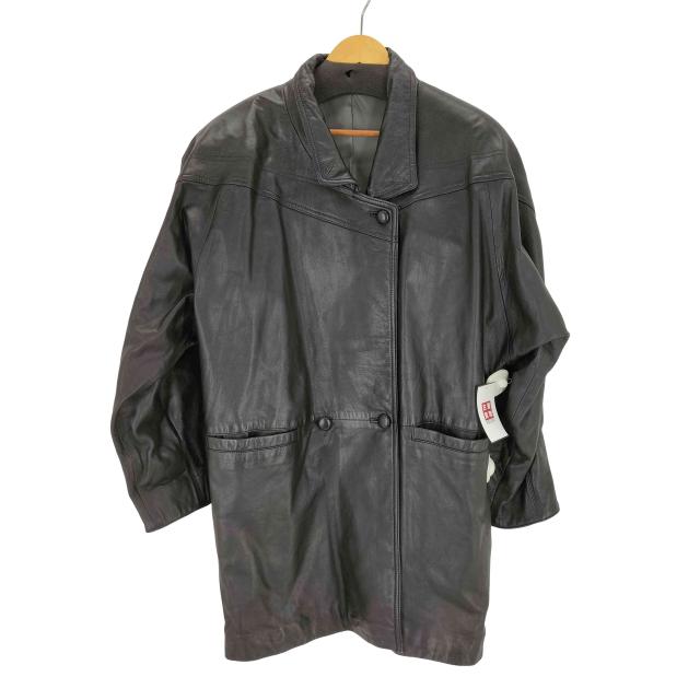 USED古着(ユーズドフルギ) ラムレザーハーフコート メンズ FREE 【中古】【ブランド古着バズストア】