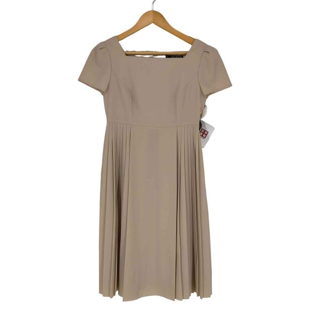 FOXEY(フォクシー) プリーツドレスワンピース レディース JPN：38 【中古】【ブランド古着バズストア】