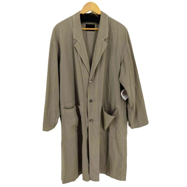 08sircus(ゼロエイトサーカス) Co/Cu grosgrain coat (garment dyed) メンズ JPN：4 【中古】【ブランド古着バズストア】