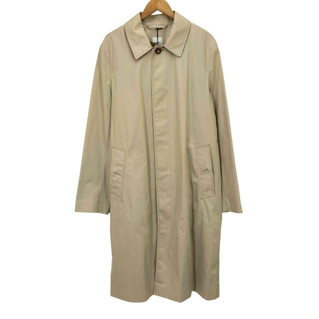 BURBERRY LONDON(バーバリーロンドン) 24SS PENNAN 襟裏 裏地ノバチェック ステンカラーコート メンズ  48【中古】【ブランド古着バズストア】