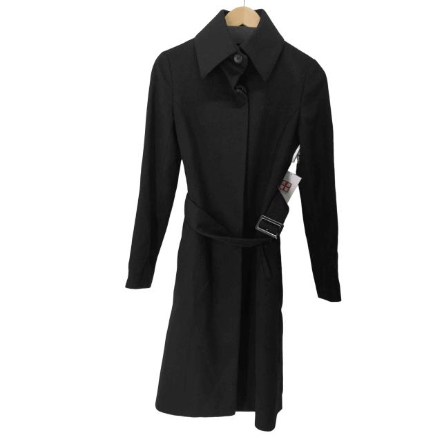 INTERPLANET(インタープラネット) ベルテッドカシミヤコート レディース  38【中古】【ブランド古着バズストア】