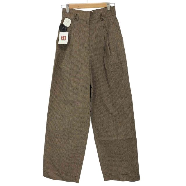 Mame Kurogouchi(マメクロゴウチ) Naturally Coloured Cotton Dobby Wide レディース  1【中古】【ブランド古着バズストア】