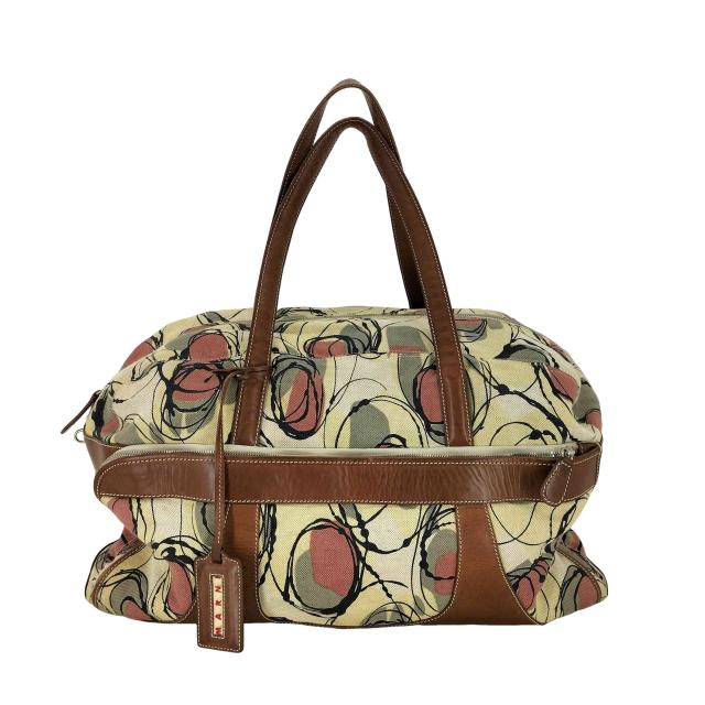 MARNI(マルニ) 総柄ボストンバッグ メンズ 表記無 【中古】【ブランド古着バズストア】