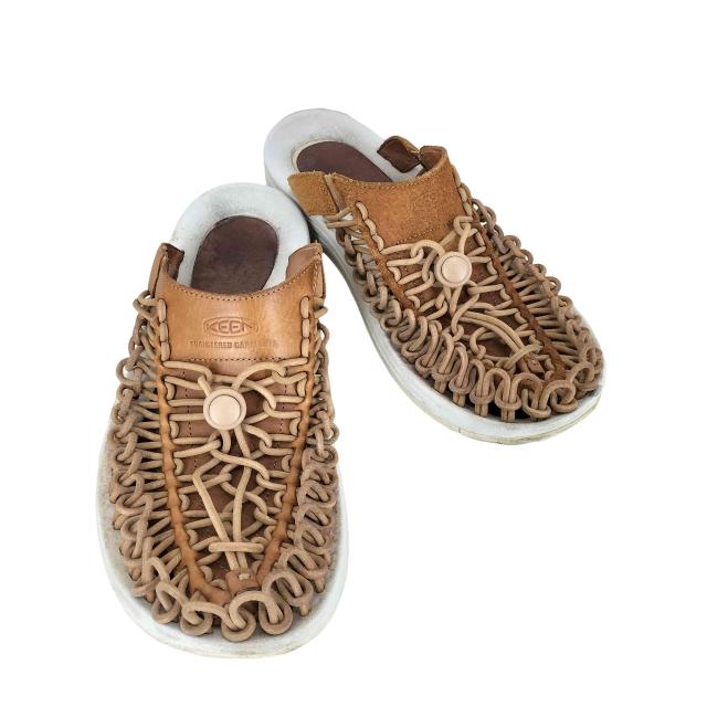 Engineered Garments(エンジニアードガーメンツ) UNEEK SLIDE PREMIUM LEATHER メンズ  27【中古】【ブランド古着バズストア】