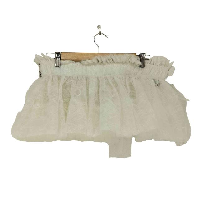 USED古着(ユーズドフルギ) {{neith.}} レースラップミニスカート Y2K レディース  表記無【中古】【ブランド古着バズストア】