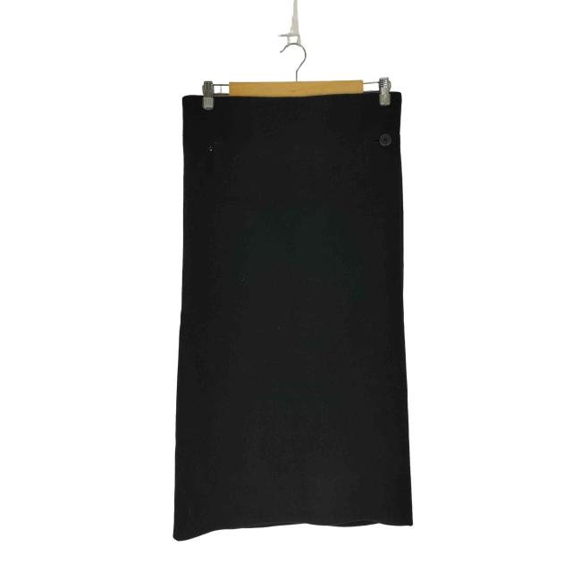 Yohji Yamamoto(ヨウジヤマモト) ウールフランネル ラップスカート レディース JPN：2 【中古】【ブランド古着バズストア】