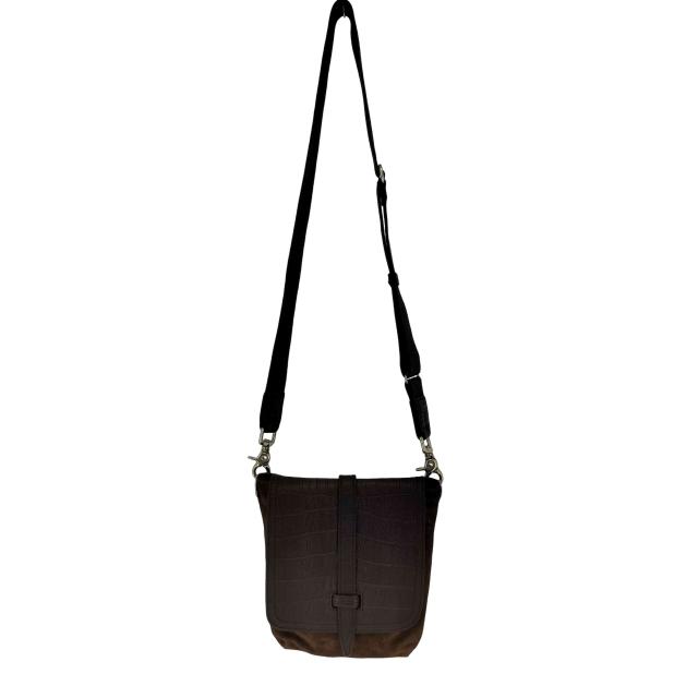 Daniel＆Bob(ダニエルアンドボブ) 素材切り替え レザーショルダーバッグ メンズ 表記無 【中古】【ブランド古着バズストア】