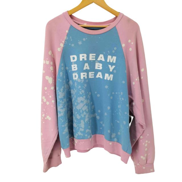 USED古着(ユーズドフルギ) {{liberal youth ministry}} DREAM BABY DREAM スウェット 短丈ボックス メンズ JPN：L 【中古】【ブランド古着バズストア】
