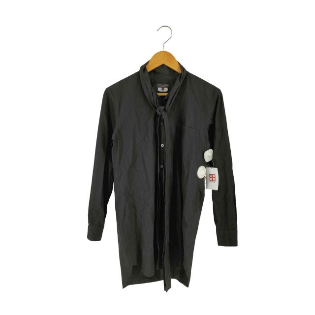 COMME des GARCONS HOMME PLUS(コムデギャルソンオムプリュス) 21AW ボウタイカラー ロングスリーブ シャツ メンズ JPN：XS 【中古】【ブランド古着バズストア】