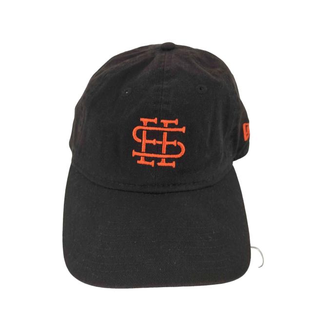 NEW ERA(ニューエラ) 別注 920CS ロゴ刺繍 6パネルキャップ メンズ 表記無 【中古】【ブランド古着バズストア】