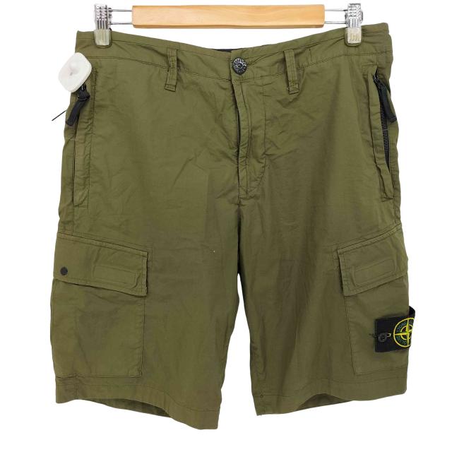 STONE (ストーンアイランド) 21SS BERMUDA SHORTS バルミューダ カーゴ ショーツ ハーフ パンツ メンズ  W30【中古】【ブランド古着バズストア】