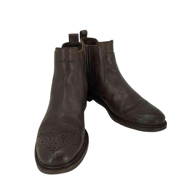 USED古着(ユーズドフルギ) yoshito de orange B5623 ウィングチップサイドゴアレザーブーツ レディース JPN：23 【中古】【ブランド古着バズストア】