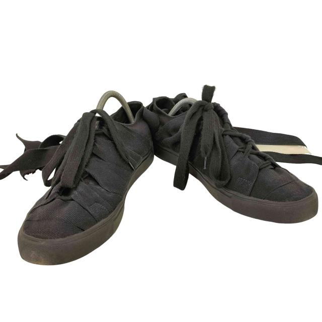 Yohji Yamamoto POUR HOMME(ヨウジヤマモトプールオム)  17SS バンテージ キャンバス ローカット スニーカー BANDAGE SNEAKER ARCHIVE メンズ JPN：5 【中古】【ブランド古着バズストア】