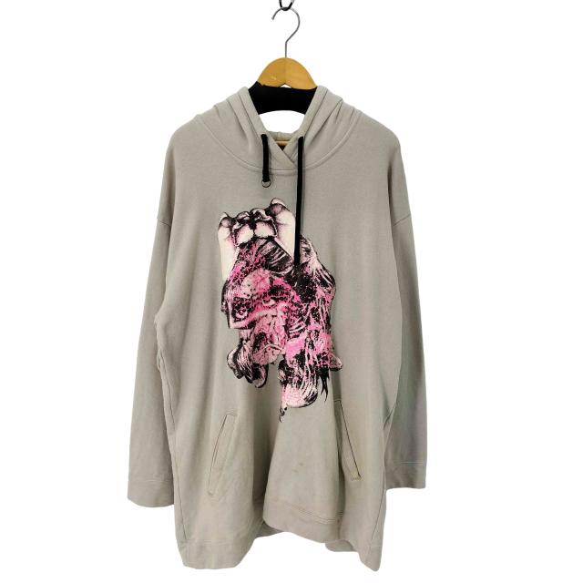 KIDILL(キディル) HIRO ビックプリント パーカー ビックシルエット メンズ 表記無 【中古】【ブランド古着バズストア】