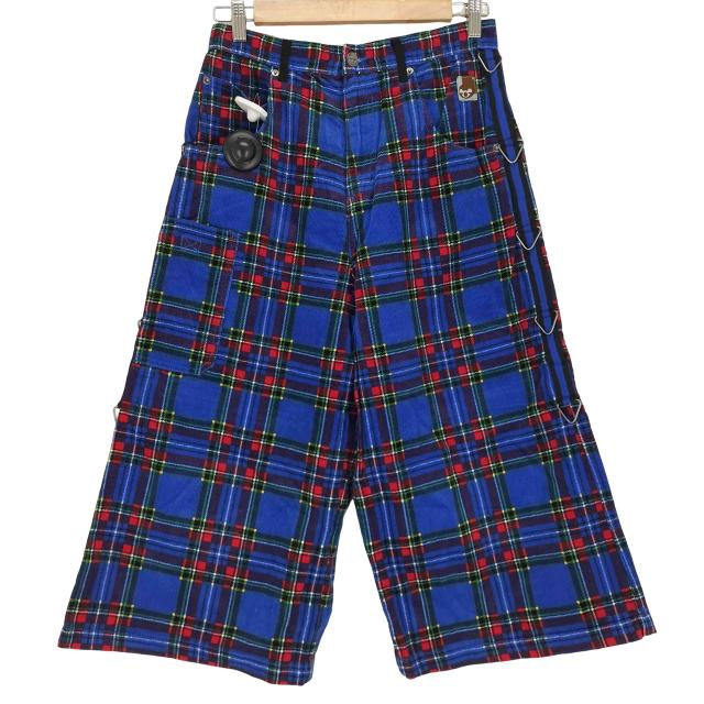 USED古着(ユーズドフルギ) {{stuka}} チェックバギーパンツ import メンズ  SIZE:30/INSEAM:19【中古】【ブランド古着バズストア】