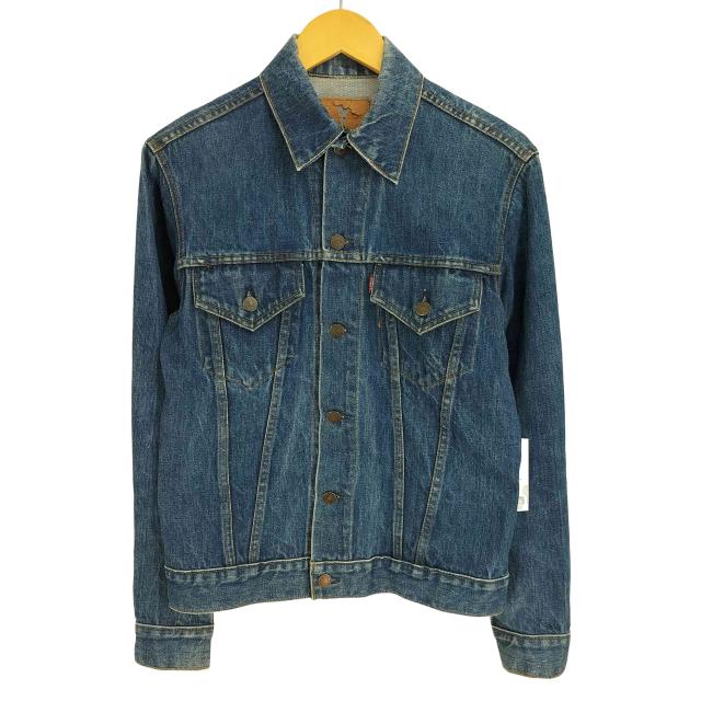 Levis(リーバイス) 60-70S 70505 ボタン裏350 ビッグE 4th デニムジャケット メンズ 表記無 【中古】【ブランド古着バズストア】