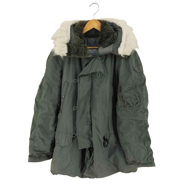 U.S. ARMY(ユーエスアーミー) PARKA EXTREME COLDWEATHER TYPE N-3B WITH SYNTHETIC FUR ON HOOD メンズ import：L 【中古】【ブランド古着バズストア】