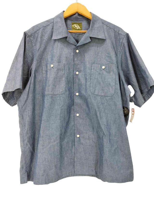 USED古着(ユーズドフルギ) 25SS LOBS Lobs Adventure Clothing CHAMBRAY OPEN COLLAR SHIRT シャンブレー オープンカラー シャツ メンズ JPN：M 【中古】【ブランド古着バズストア】