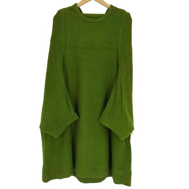 COMME des GARCONS(コムデギャルソン) 90S 96AW  Flowerring Clothes フラワーリングクローズ期 アクリルフェルト ドロップスリーブ 変形 ワンピース  archives レ【中古】【ブランド古着バズストア】