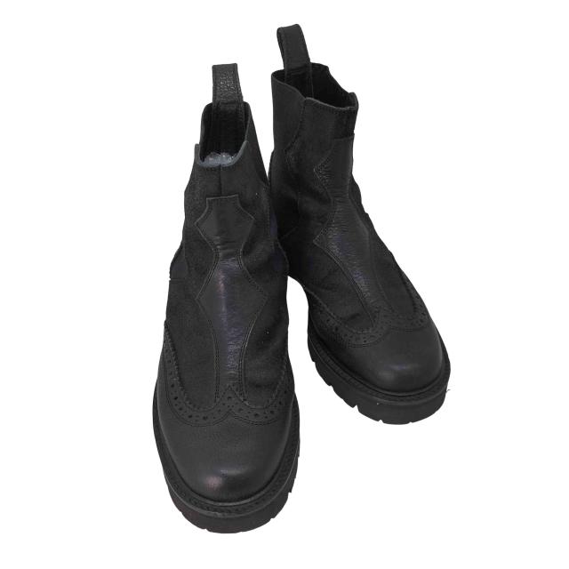 Ys(ワイズ) ウィングチップ サイドゴアブーツ レディース 表記無 【中古】【ブランド古着バズストア】