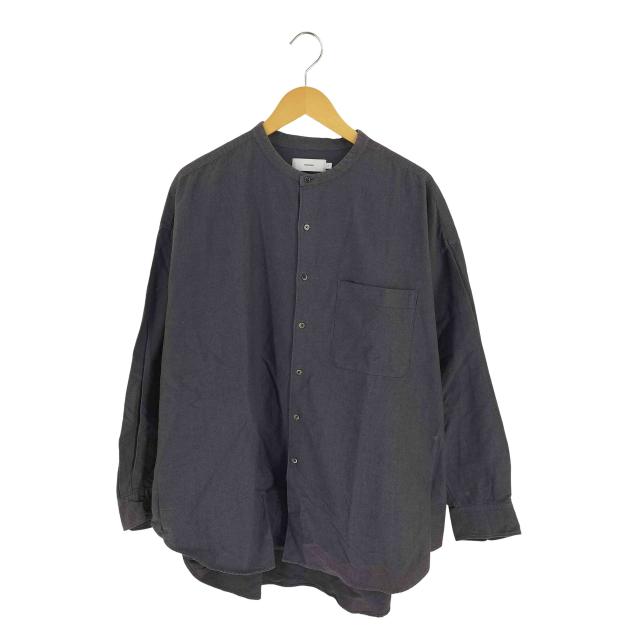 Graphpaper(グラフペーパー) Oxford Oversized Band Collar Shirt メンズ FREE 【中古】【ブランド古着バズストア】