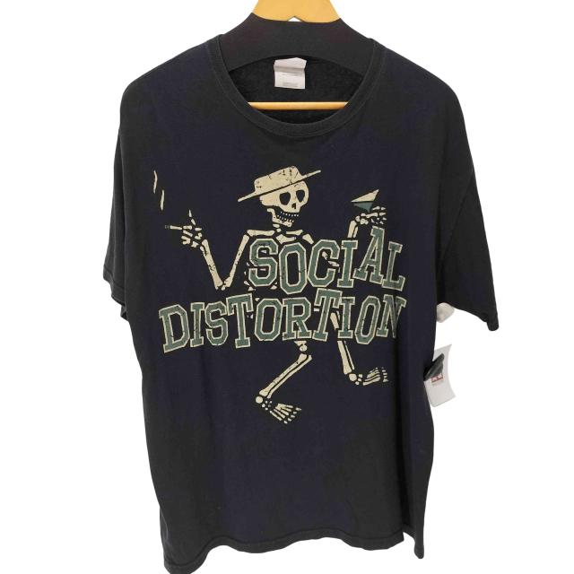 Hanes(ヘインズ) 00S フロントプリント S/S Tシャツ メンズ import：L 【中古】【ブランド古着バズストア】