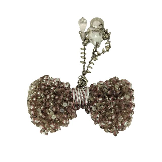 ANTEPRIMA(アンテプリマ) ガーラグリッター チャーム リボン レディース 表記無 【中古】【ブランド古着バズストア】