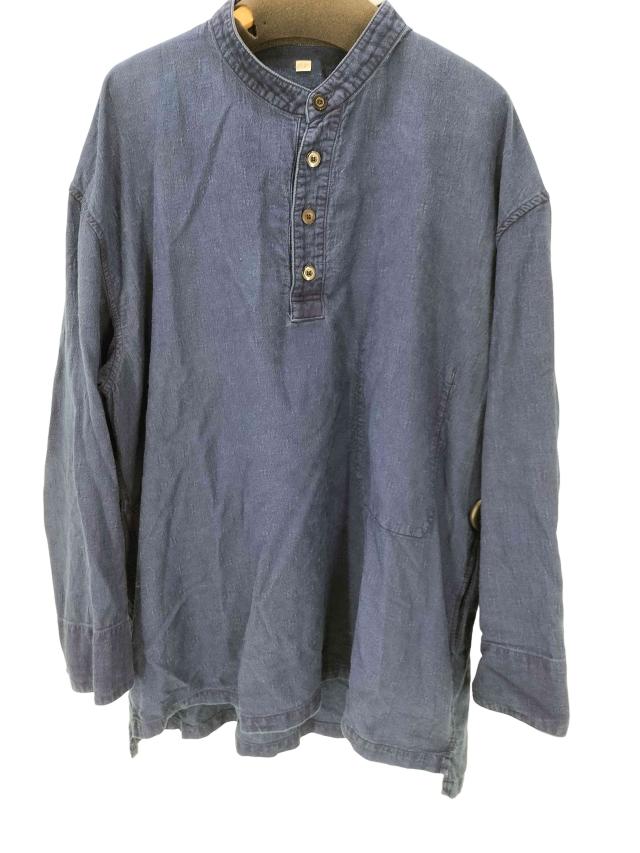 OUTIL(ウティ) CHEMISIER AUGNAT フランス軍 セーラー シャツ プルオーバー シャツ メンズ JPN：3 【中古】【ブランド古着バズストア】