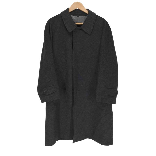 USED古着(ユーズドフルギ) {{Me.SWALLOW}} カシミヤ100比翼ステンカラーコート メンズ  90A4【中古】【ブランド古着バズストア】