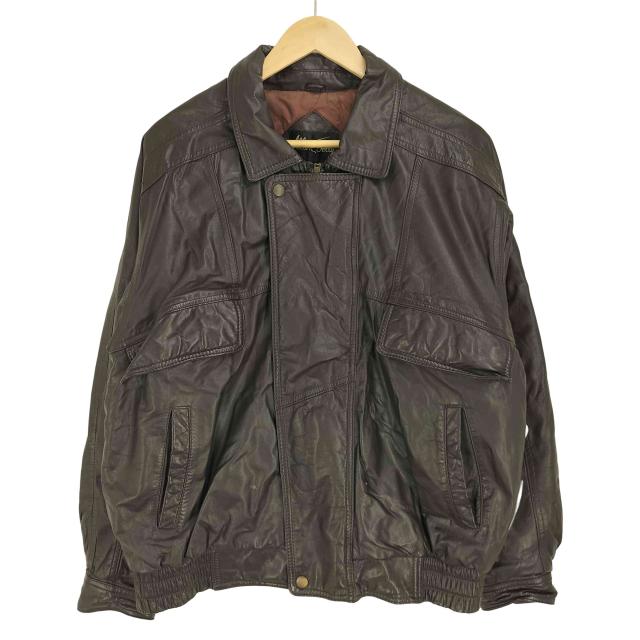 USED古着(ユーズドフルギ) 牛革 A-2 ジャケット メンズ import：L 【中古】【ブランド古着バズストア】