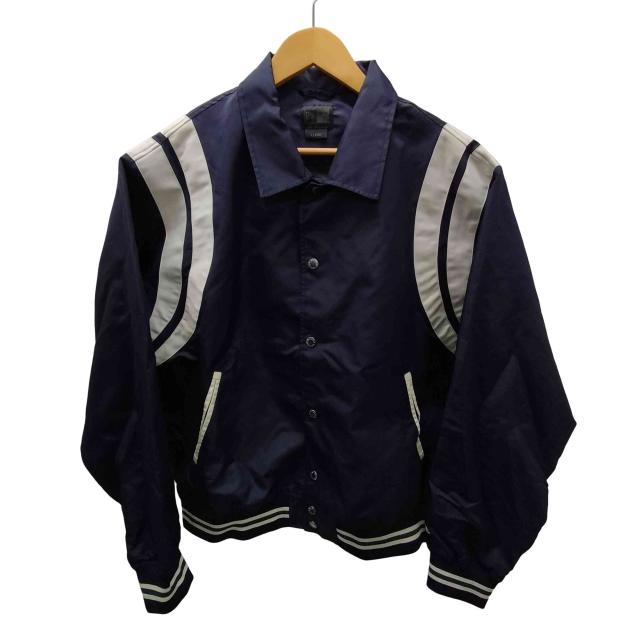 NEW ERA(ニューエラ) 23SS BLACK LABEL NYLON VARSITY JACKET ナイロン ヴァーシティ ジャケット メンズ import：XL 【中古】【ブランド古着バズストア】