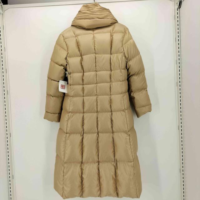 ISSEY MIYAKE(イッセイミヤケ) 襟プリーツ ダウン コート レディース