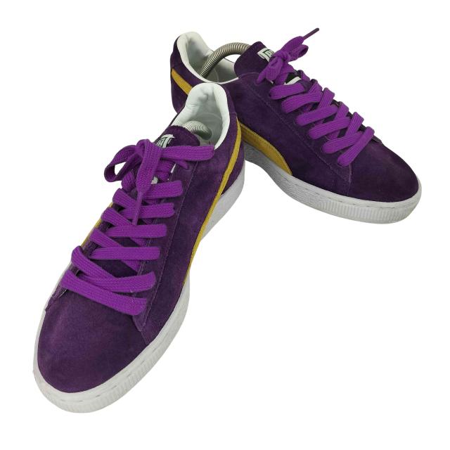 PUMA(プーマ) × COLLECTORS SUEDE コレクターズ ヘリオトロープ スエードローカットスニーカー レディース  23.5cm【中古】【ブランド古着バズストア】