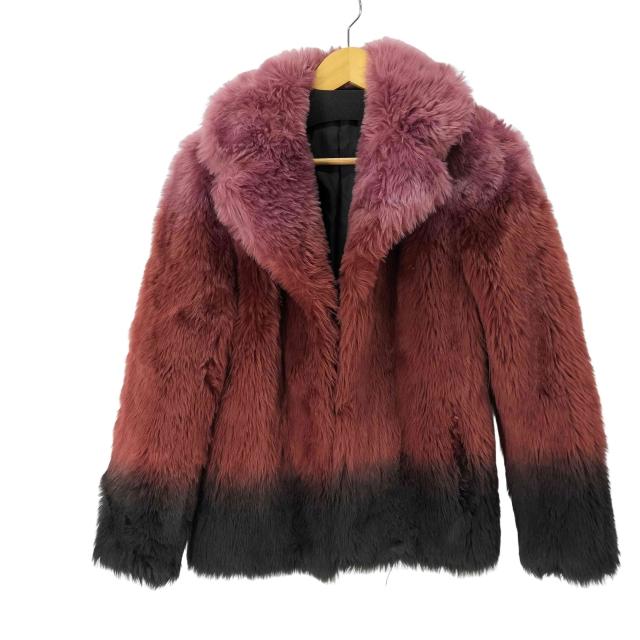 USED古着(ユーズドフルギ) フェイクファーコート レディース 表記無 【中古】【ブランド古着バズストア】