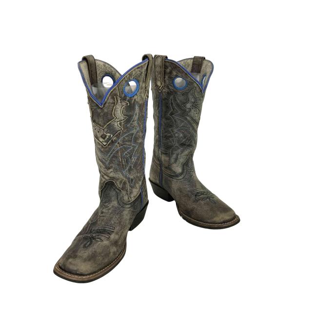 USED古着(ユーズドフルギ) {{SMOKY MOUNTAIN BOOTS}} レザーウエスタンブーツ レディース  5R【中古】【ブランド古着バズストア】