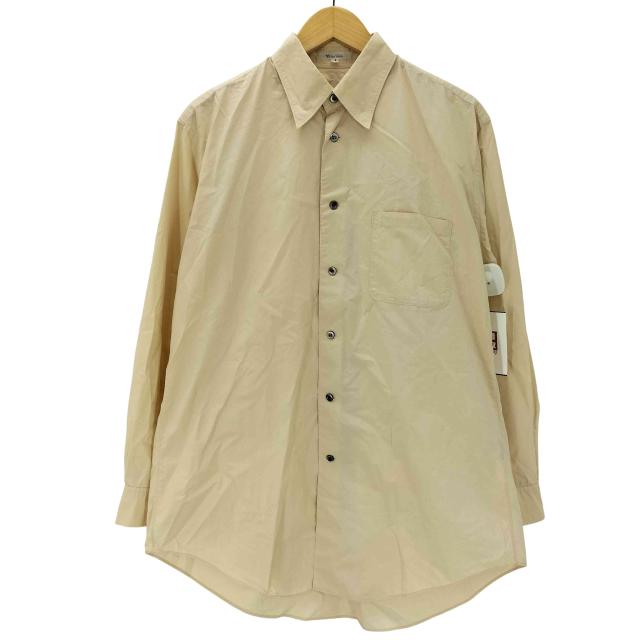 Ys for men(ワイズフォーメン) 00S 白タグ コンシールボタンダウン L/S シャツ ラウンドカット メンズ JPN：2 【中古】【ブランド古着バズストア】