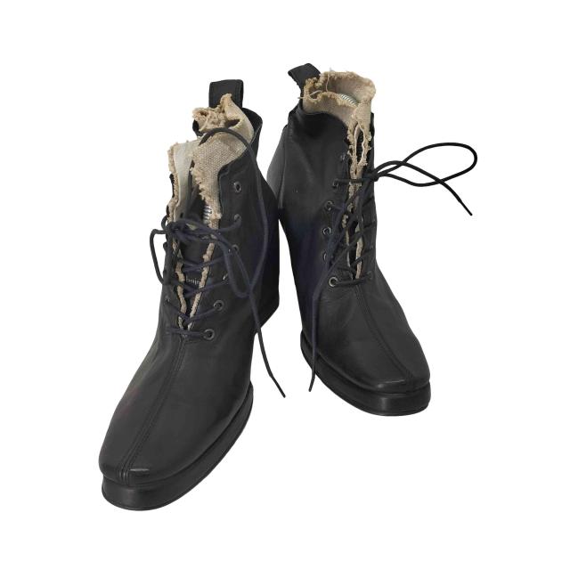 bajra(バジュラ) レイヤードヒールブーツ レディース JPN：M 【中古】【ブランド古着バズストア】