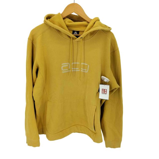 NIKE ACG(ナイキエーシージー) 00S ロゴ刺繍 プルオーバーパーカー メンズ import：XL 【中古】【ブランド古着バズストア】