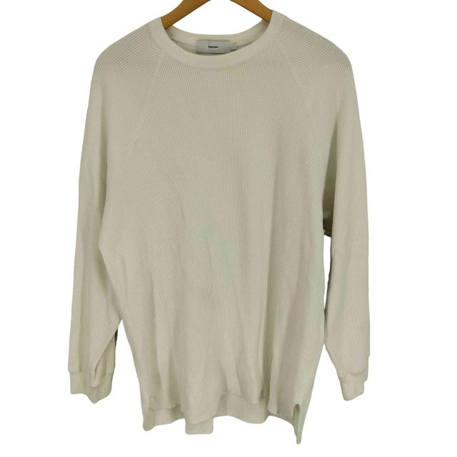 Graphpaper(グラフペーパー) Waffle L/S Tee ワッフル L/S Tシャツ メンズ JPN：1 【中古】【ブランド古着バズストア】