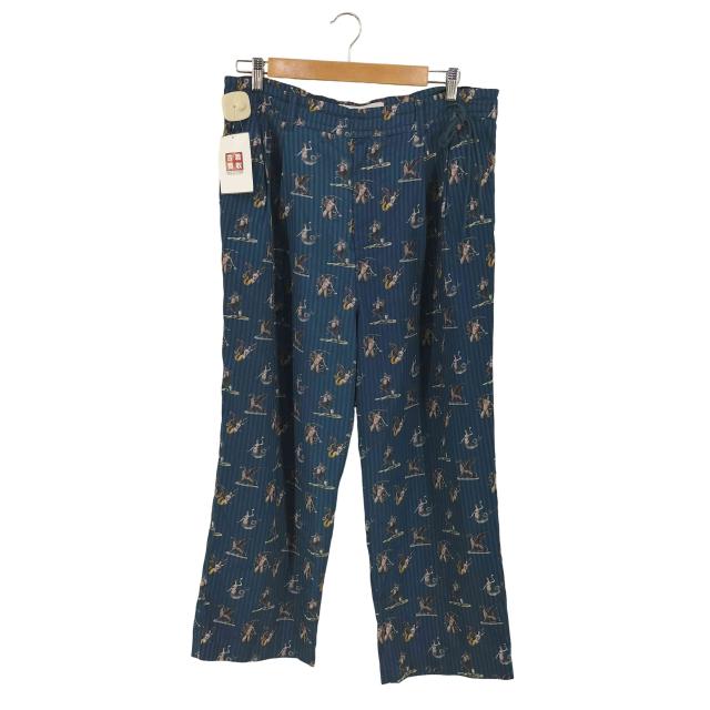 DIET BUTCHER(ダイエットブッチャー) Tartary pattern pajama pants 総柄 パジャマパンツ メンズ JPN：1 【中古】【ブランド古着バズストア】