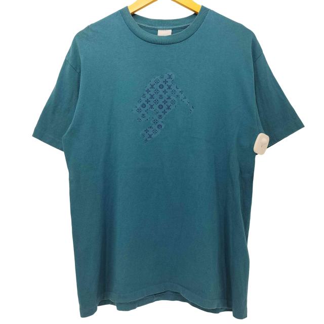 Stussy(ステューシー) 90-2000s USA monogram skate man tee メンズ  L【中古】【ブランド古着バズストア】