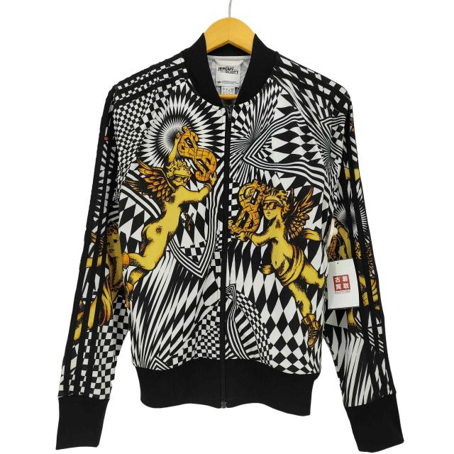 adidas Originals(アディダスオリジナルス) OPART TR JKT 総柄 エンジェルプリント トラックジャケット トラックジャージ メンズ JPN：M 【中古】【ブランド古着バズストア】