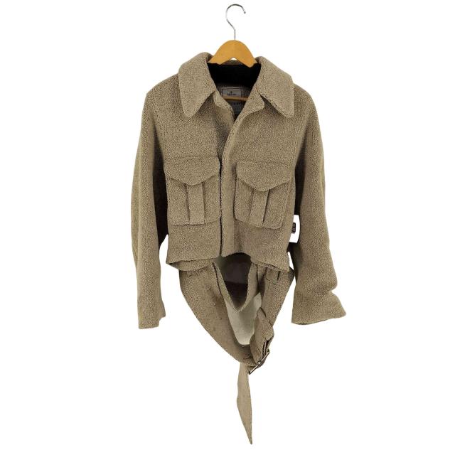 Maison MIHARA YASUHIRO(メゾンミハラヤスヒロ) オーバーサイズ ショートジャケット レディース  38【中古】【ブランド古着バズストア】