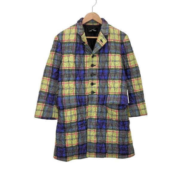 tricot COMME des GARCONS(トリココムデギャルソン) 19aw チェック キルティングコート メンズ JPN：M 【中古】【ブランド古着バズストア】