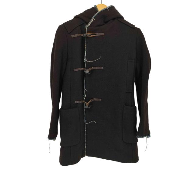 I.S. sunao kuwahara(アイエススナオクワハラ) デニム切替 ウール混 ダッフルコート レディース JPN：M 【中古】【ブランド古着バズストア】