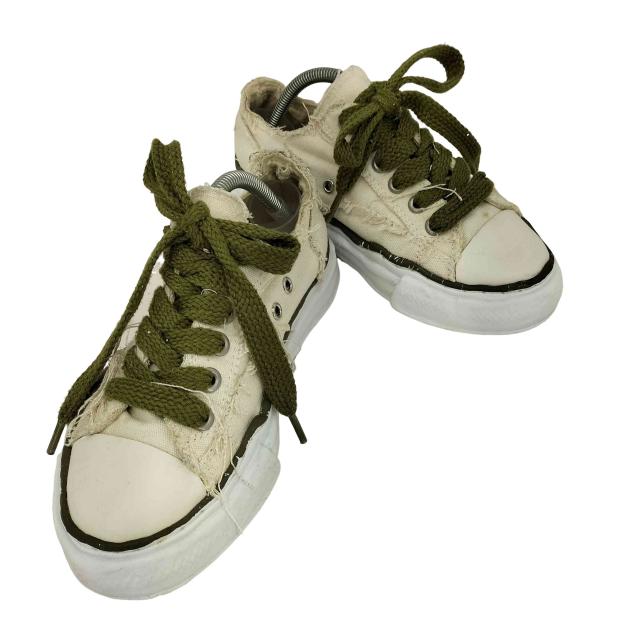 Maison MIHARA YASUHIRO(メゾンミハラヤスヒロ) ARMY TRANER OX アーミートレーナー ローカットキャンバススニーカー レディース  37【中古】【ブランド古着バズストア】